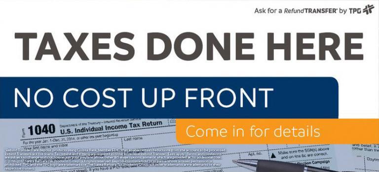 Tax Banner - Federal Direct Tax